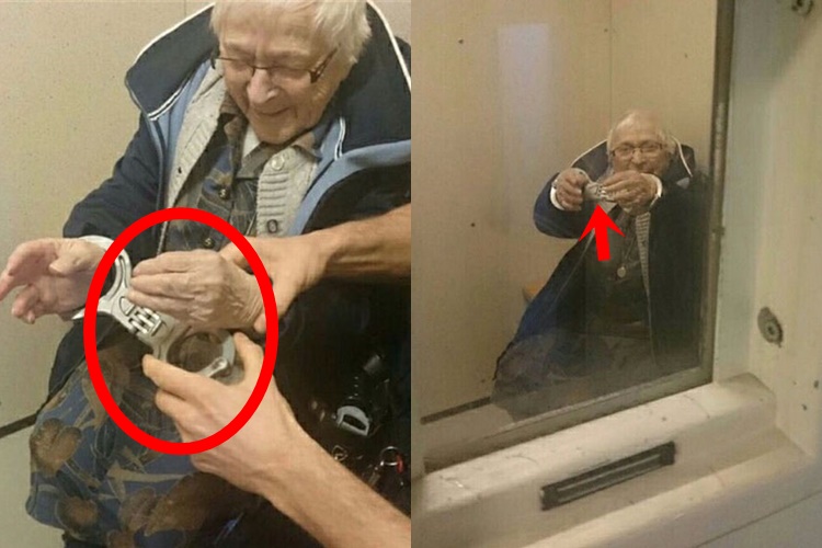 Bucket List 99 Year Old Woman Gets Arrested And Put In Jail As Part Of