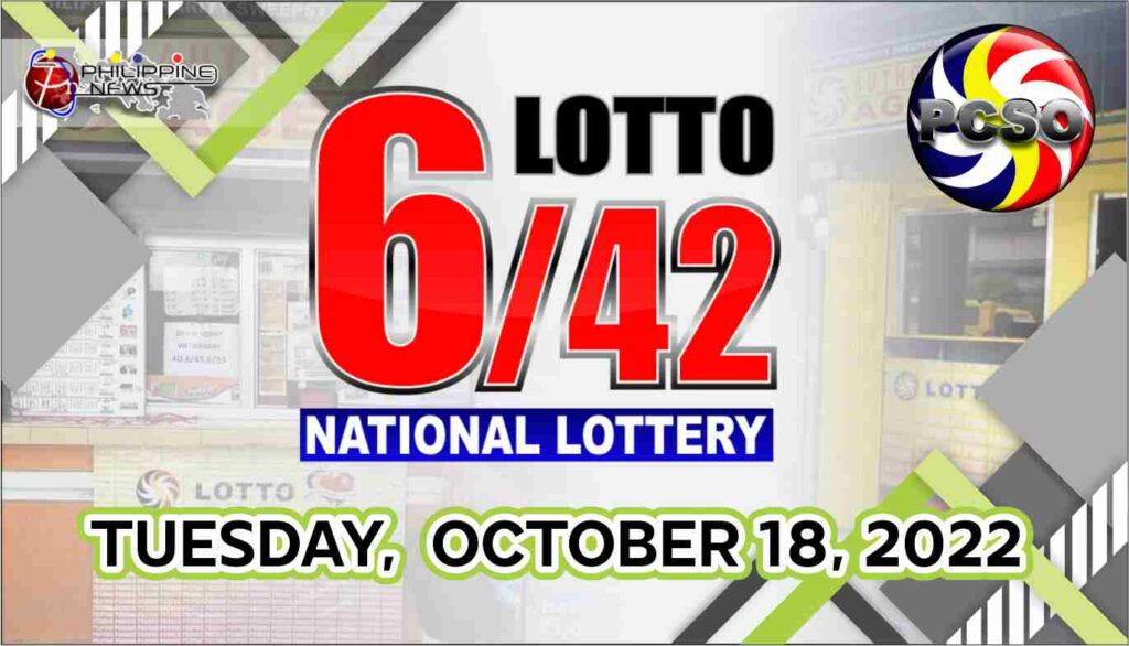 6/42 LOTTO RESULT Today, Tuesday, October 18, 2022 - Official PCSO Lotto Result