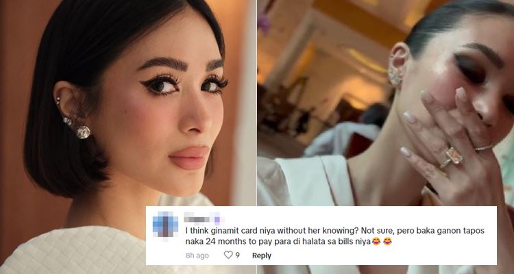 Heart Evangelista Credit Card Video Amid Glam Team Issue