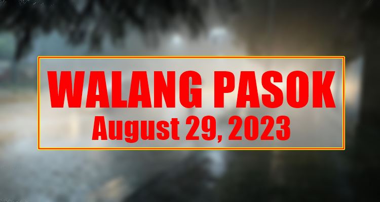 Walang Pasok August 29: Class Suspension Declared In These Areas | PhilNews