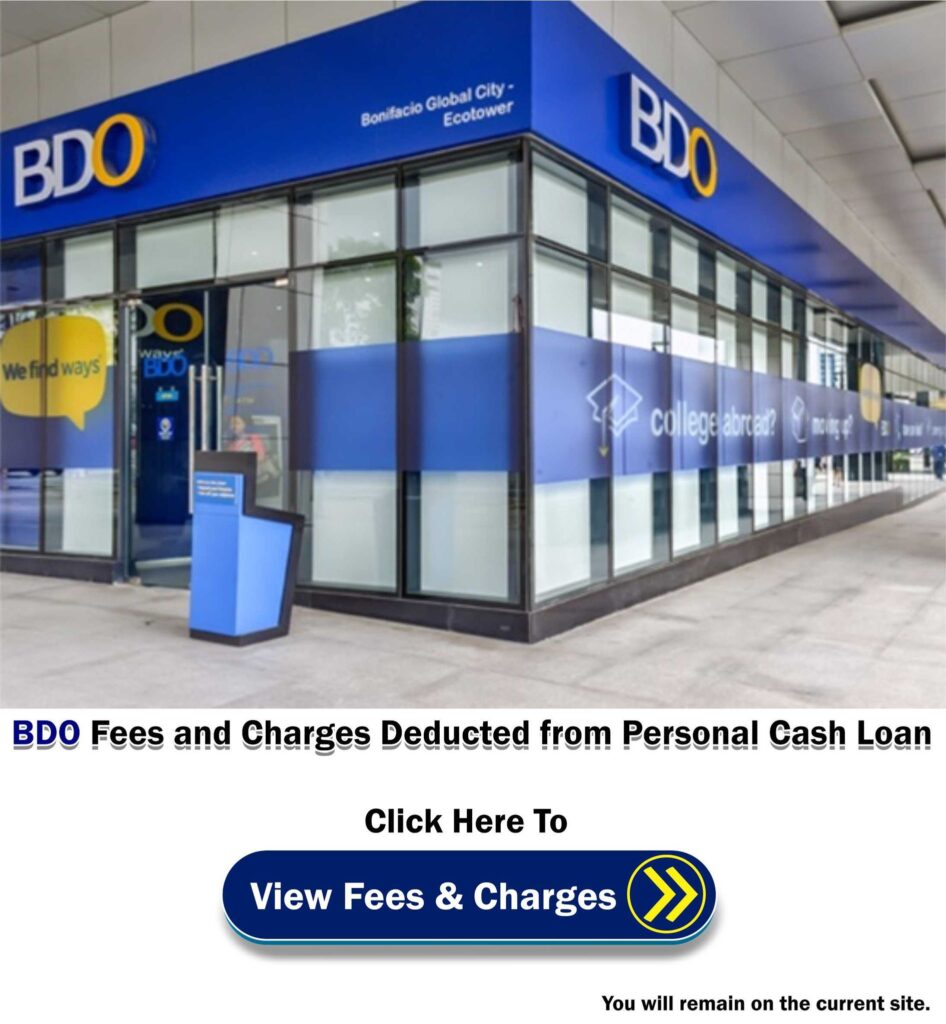 How To Apply for BDO Personal Cash Loan Offer | PhilNews