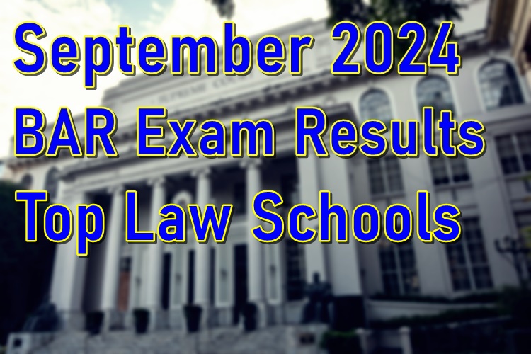BAR Exam Result 2024 – Top Law Schools | PhilNews