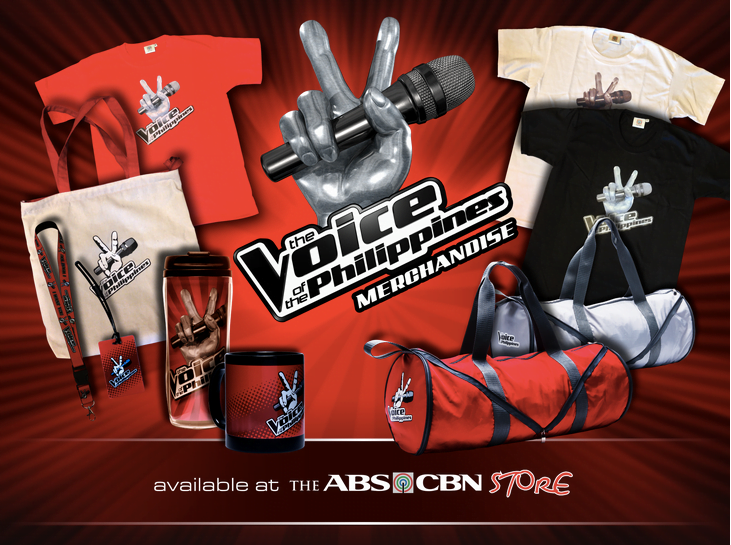 The Voice Philippines Merchandise Now Available (Prices) | PhilNews