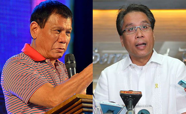 Mar Roxas Challenged Mayor Duterte to a Fistfight (Video) | PhilNews