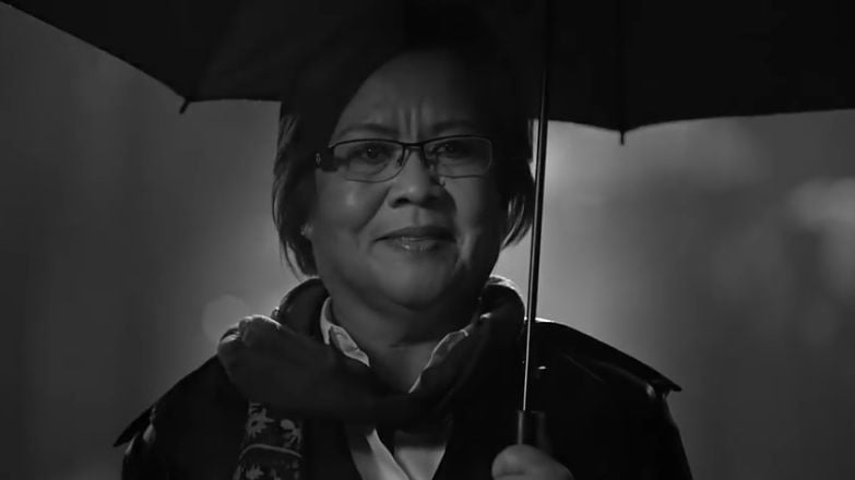 Senatorial Candidate Leila de Lima Released Video Ad in Black and White ...