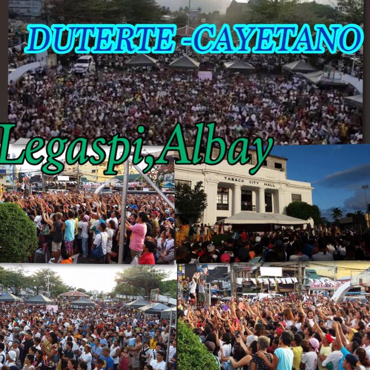 Watch: Mayor Duterte Visits Albay "No Media Coverage, No Problem ...