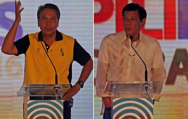 Mar Roxas Hits Mayor Duterte on His Name Calling of Political Rivals ...