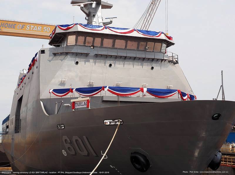 Philippine Navy's First Strategic Sealift Vessel (SSV) Arrived in ...