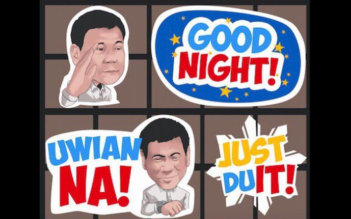 Duterte Viber Stickers Launched To Connect With The People