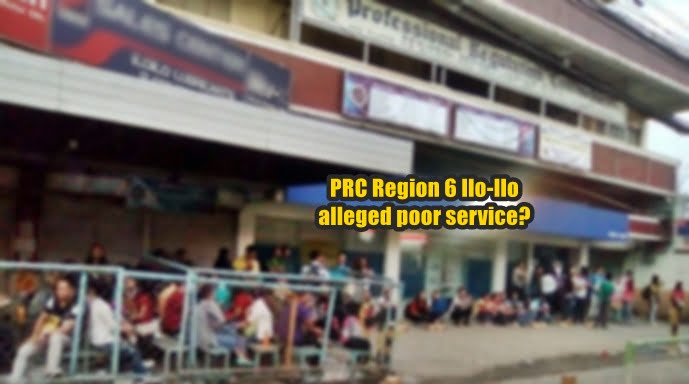 PRC Region 6 In Ilo-Ilo City On Alleged Poor Service