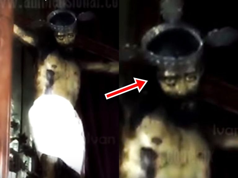 Video: Statue Of Jesus Opens Its Eyes, Coahuila de Zaragoza