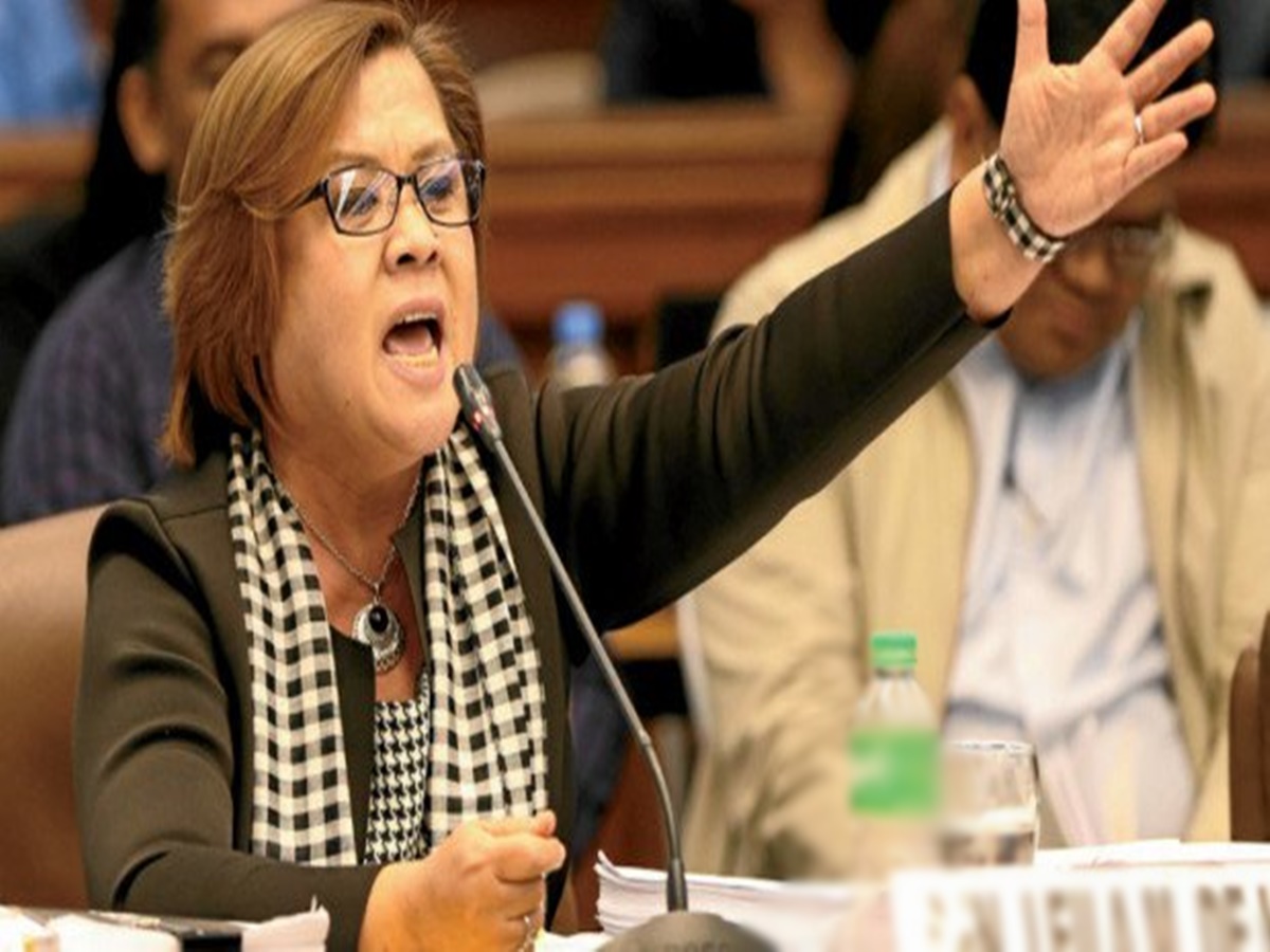 Filipino People Urged By Sen.De Lima To Speak And Expose The Truth