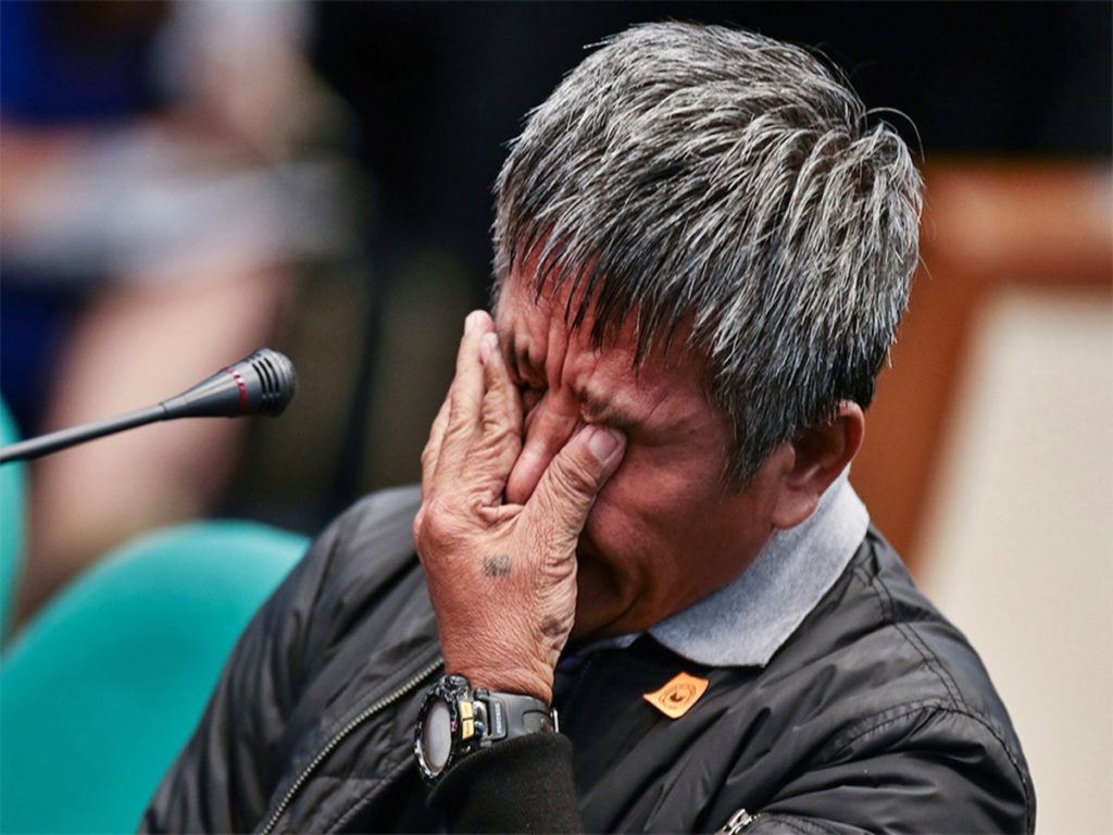 Edgar Matobato Surrenders Himself To PNP After An Arrest Warrant