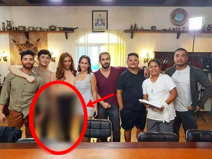 LOOK! Something Creepy Photobombs Celebrity Photo