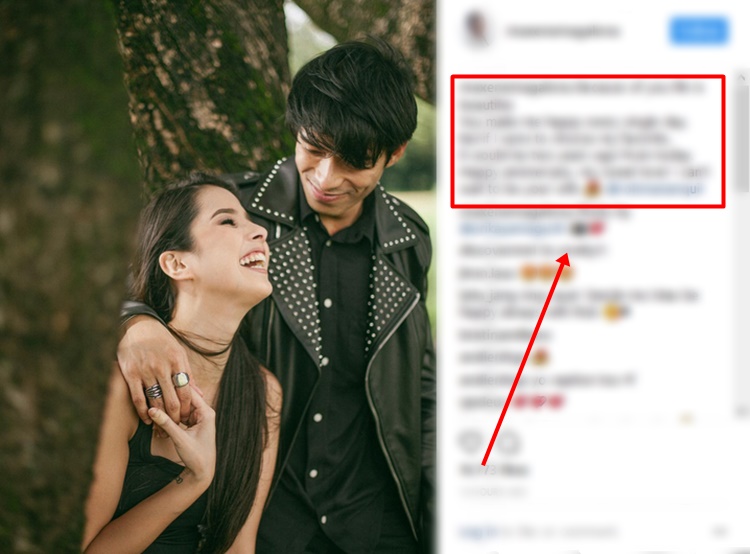 Maxene Magalona's Sweet Anniversary Message For Robby Mananquil