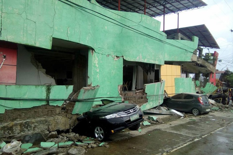 Aftermath Of Magnitude 6.5 Earthquake In Leyte Province