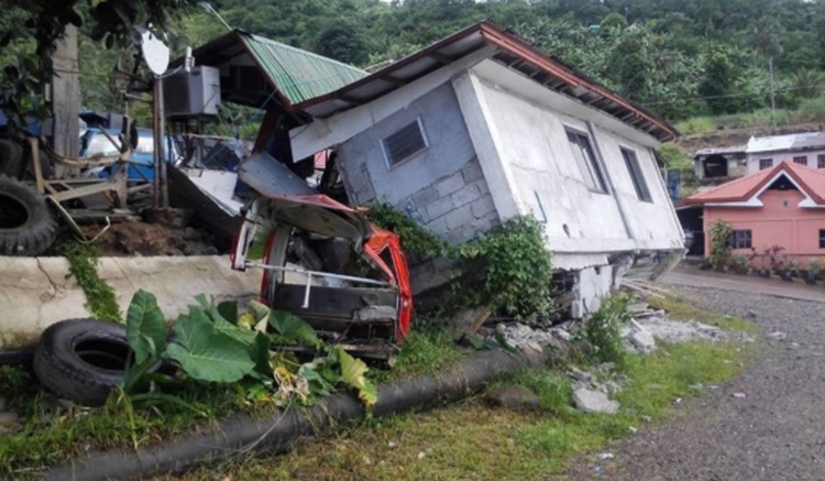 Aftermath Of Magnitude 6.5 Earthquake In Leyte Province