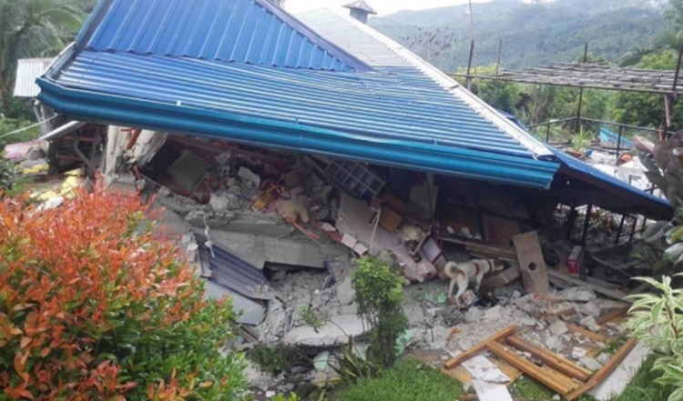 Aftermath Of Magnitude 6.5 Earthquake In Leyte Province