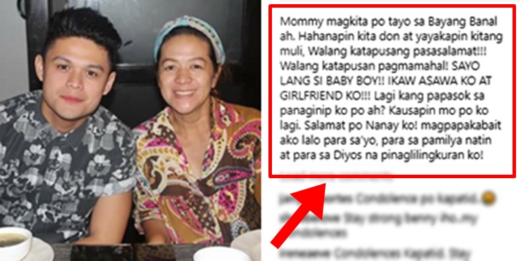 Jon Lucas' Heartbreaking Message For Mother Who Just Passed Away