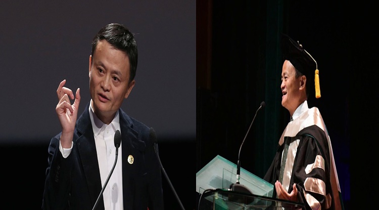 Alibaba Founder Jack Ma Delivers Speech At De La Salle Manila