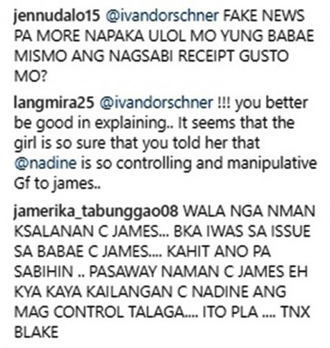 Ivan Dorschner Allegedly States "PBB Is Fake", Nadine Lustre's ...