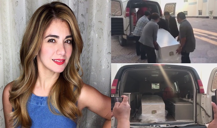 Video Of Isabel Granada’s Remains Inside White Casket Before ...
