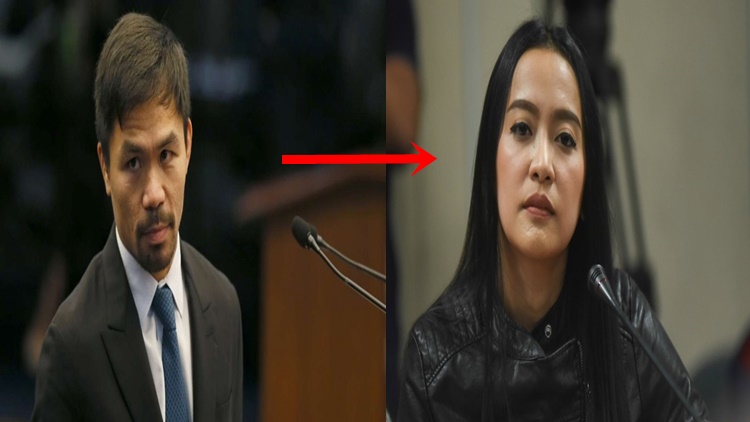 Senator Manny Pacquiao Reacts On Mocha Uson’s Possible Candidacy
