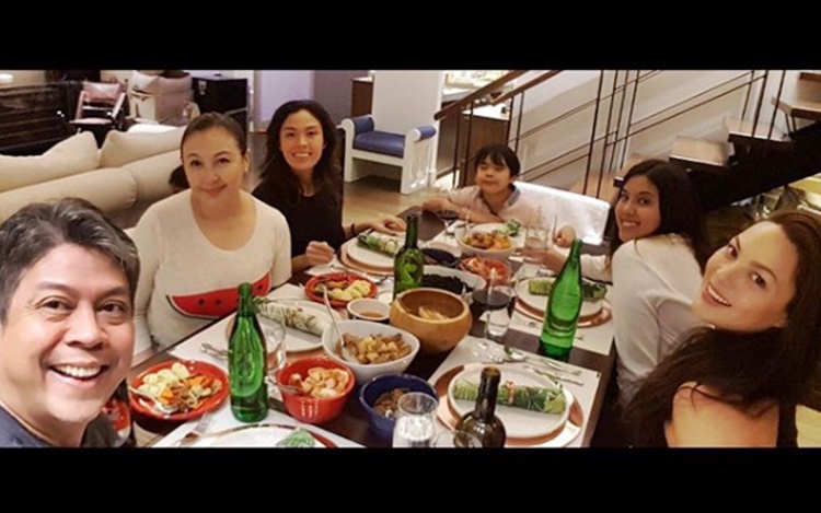 Pangilinan Family Spends Dinner At KC Concepcion's New Home