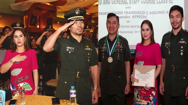 Manny Pacquiao Completes Documents For Promotion To Full Colonel