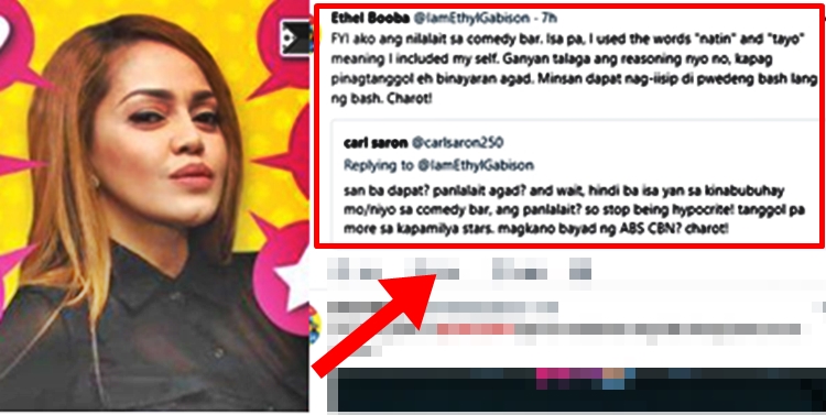 Ethel Booba Involved In Argument Between Netizens Over Casting Of "Bagani"