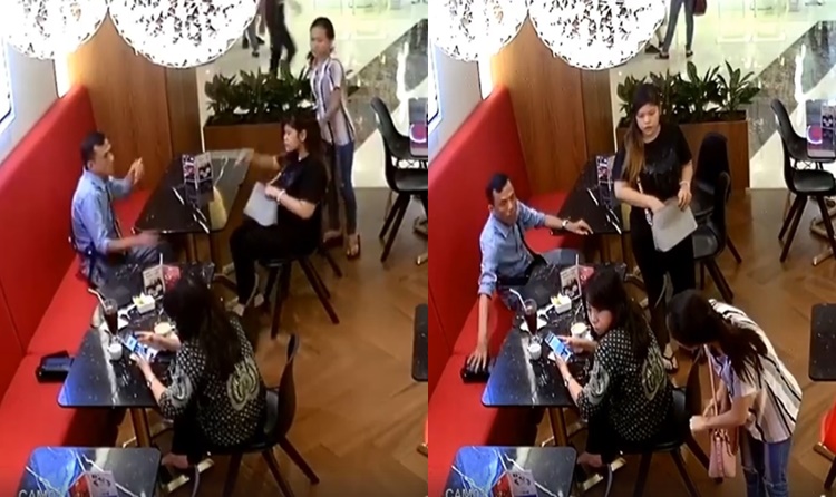 Thieves' Modus Operandi In Stealing Customer’s Valuables Caught On Camera