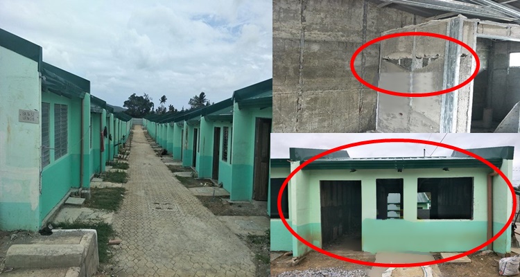 Evidence Of NHA Substandard Housing Projects For Yolanda Victims Exposed