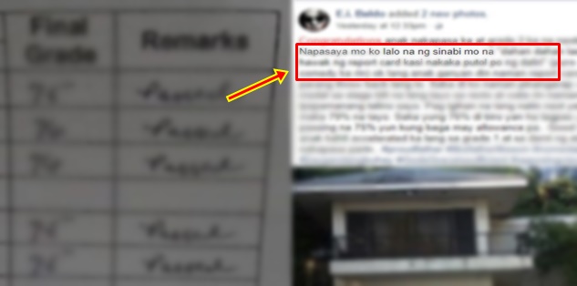 Father Posts Son's Grades, Unique Congratulatory Message For Him