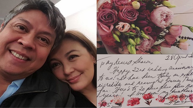 Kiko Pangilinan Pens Heartfelt Anniversary Message For Sharon Cuneta