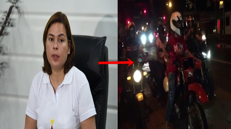 Sara Duterte Spotted Roaming Around Davao City Using Motorcycle