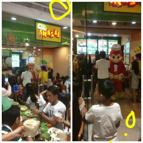 'Jollibee' Mascot Spotted Wandering In Different Fastfood, Netizens React