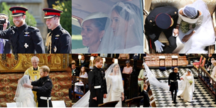 ROYAL WEDDING: Photos During Prince Harry, Meghan Markle Nuptials