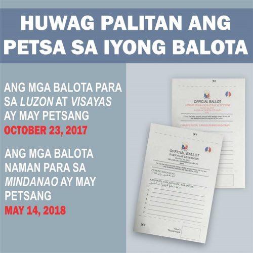 Barangay & SK Elections 2018 Voting Guidelines - Philnews