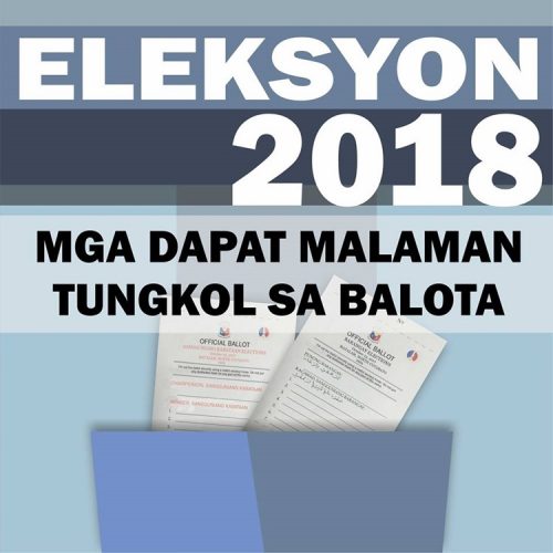 Barangay & SK Elections 2018 Voting Guidelines - Philnews