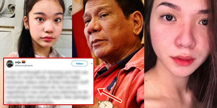 Kitty Duterte Lambasts Vlogger Angel Dei Over Tweet Against President