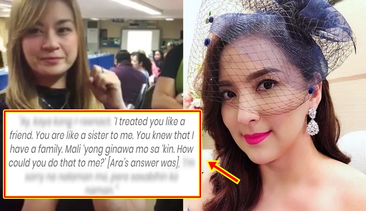 Rina Navarro To Ara Mina: "Mali ‘yong ginawa mo sa ‘kin. How could you ...