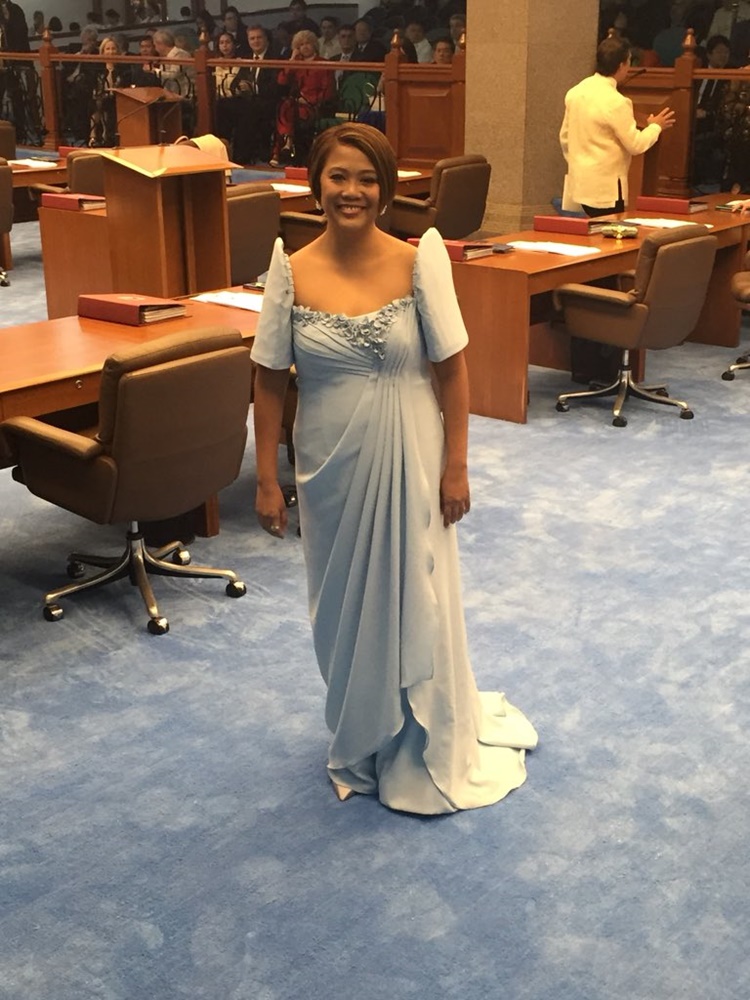 Senator Nancy Binay’s Gown Is Now Making Controversies Again Online