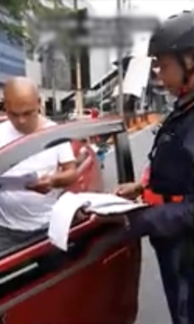 Another Traffic Violator Goes Viral After Arguing With MMDA