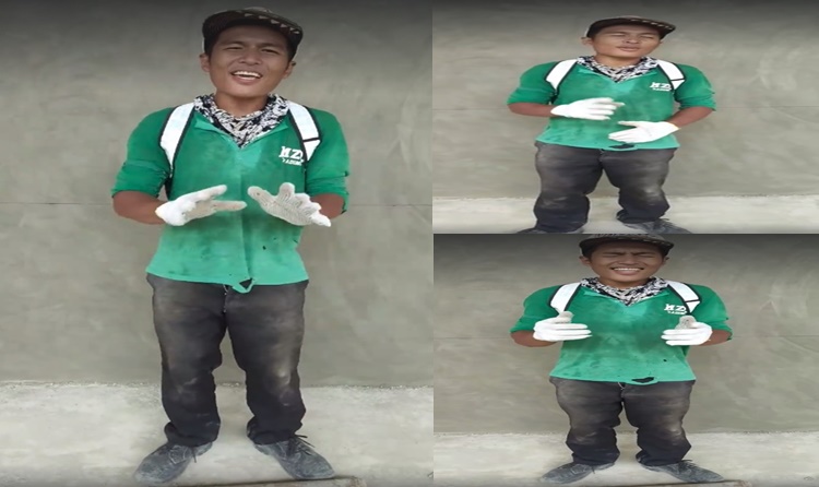 Construction Worker Singing Bruno Mars “Versace on the Floor” Goes Viral