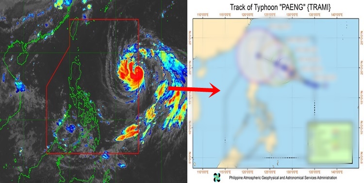 PAGASA Releases Latest Update About Typhoon Paeng (Sept 24)