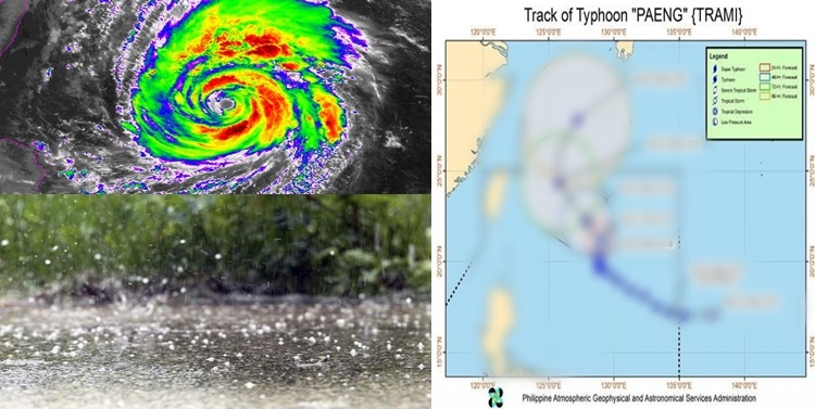PAGASA Releases Latest Updates About Typhoon Paeng (September 26)