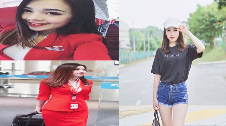 Gorgeous Flight Attendant Caught The Attention Of Social Media Users