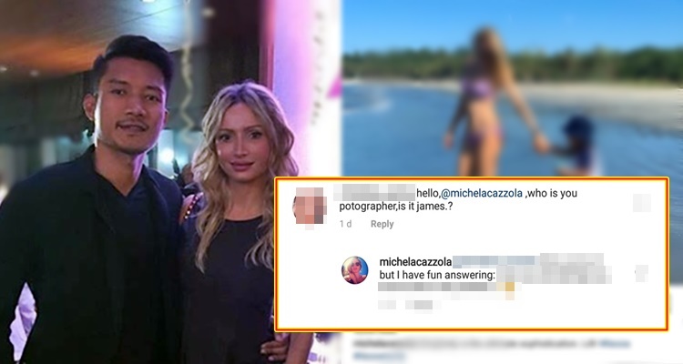 Michela Cazzola Fiery Replies To Netizens' Questions About James Yap