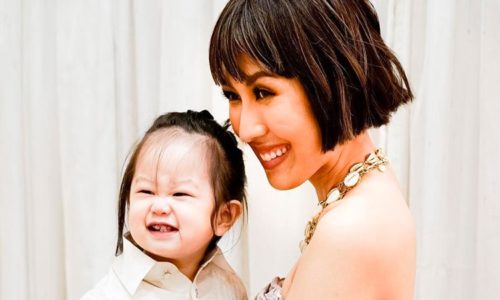 Liz Uy Lets Son Baby Xavi Wear San Goku Halloween Costume