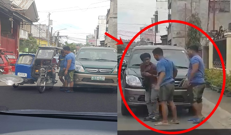 2 Armed Men Dragged & Punched Helpless Tricycle Driver During Road Rage